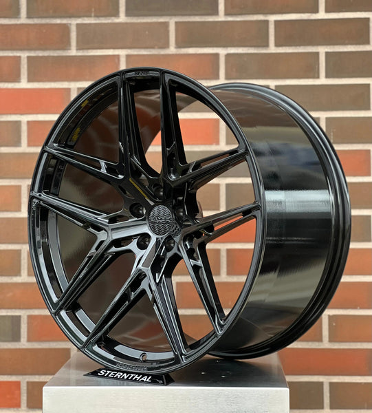 HAXER Forged HXF-01 Black | Luxury Custom Forged Wheels – Sternthal